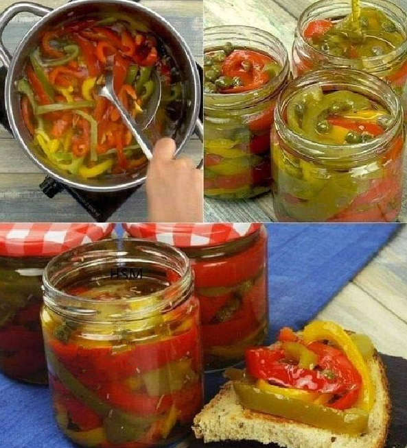 Recette de poivrons marinés : comment les faire maison ! - Zbayl
