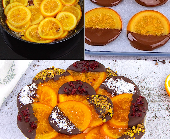Tranches d'orange confite : la recette d'un dessert différent de d ...