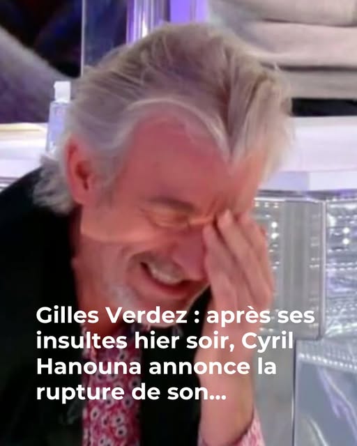 TPMP : Gilles Verdez accuse ses collègues de mentir, Cyril Hanouna le ...