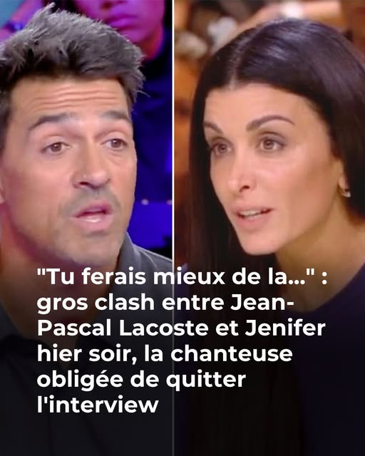 Jenifer : Jean-Pascal Lacoste raconte le clash qu'ils ont eu lors des ...